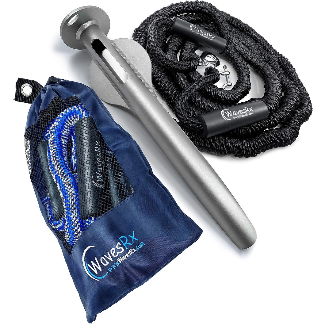 WAVESRX Anchoring & Docking Bundle | Aluminum Sand Spike Beach Anchor ...